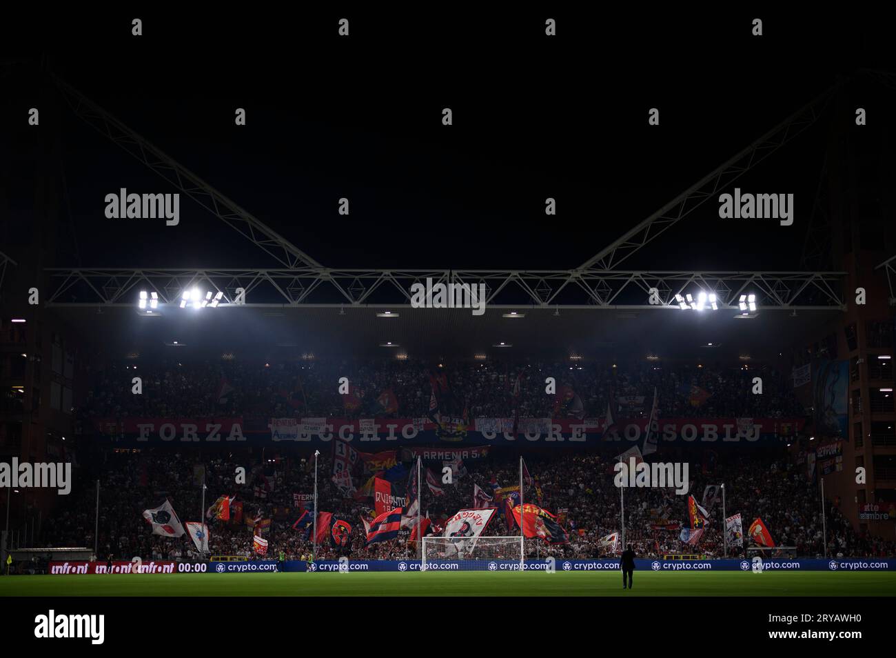 Genoa fans hi-res stock photography and images - Alamy