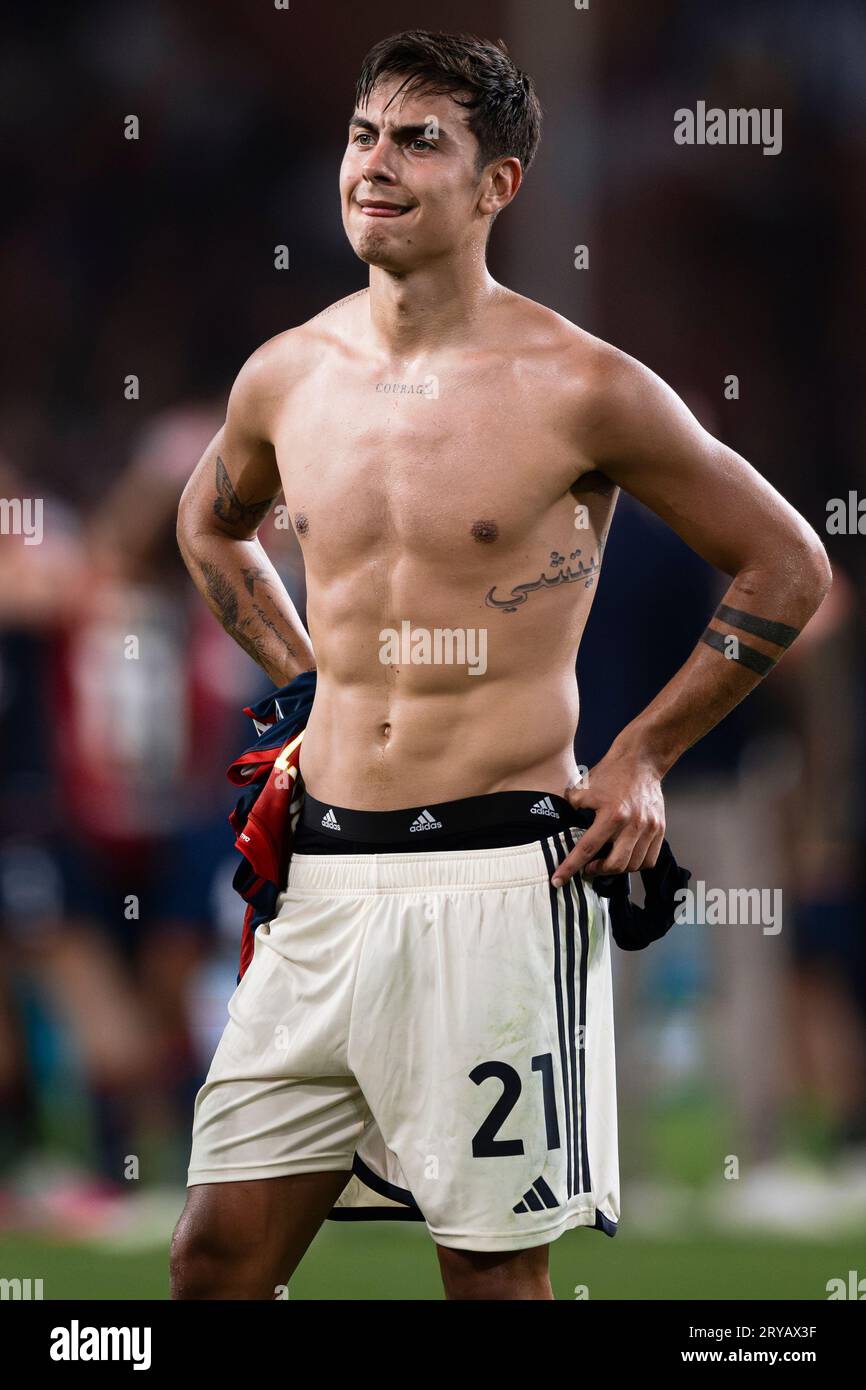 Paulo Dybala of AS Roma look dejected at the end of the Serie A ...