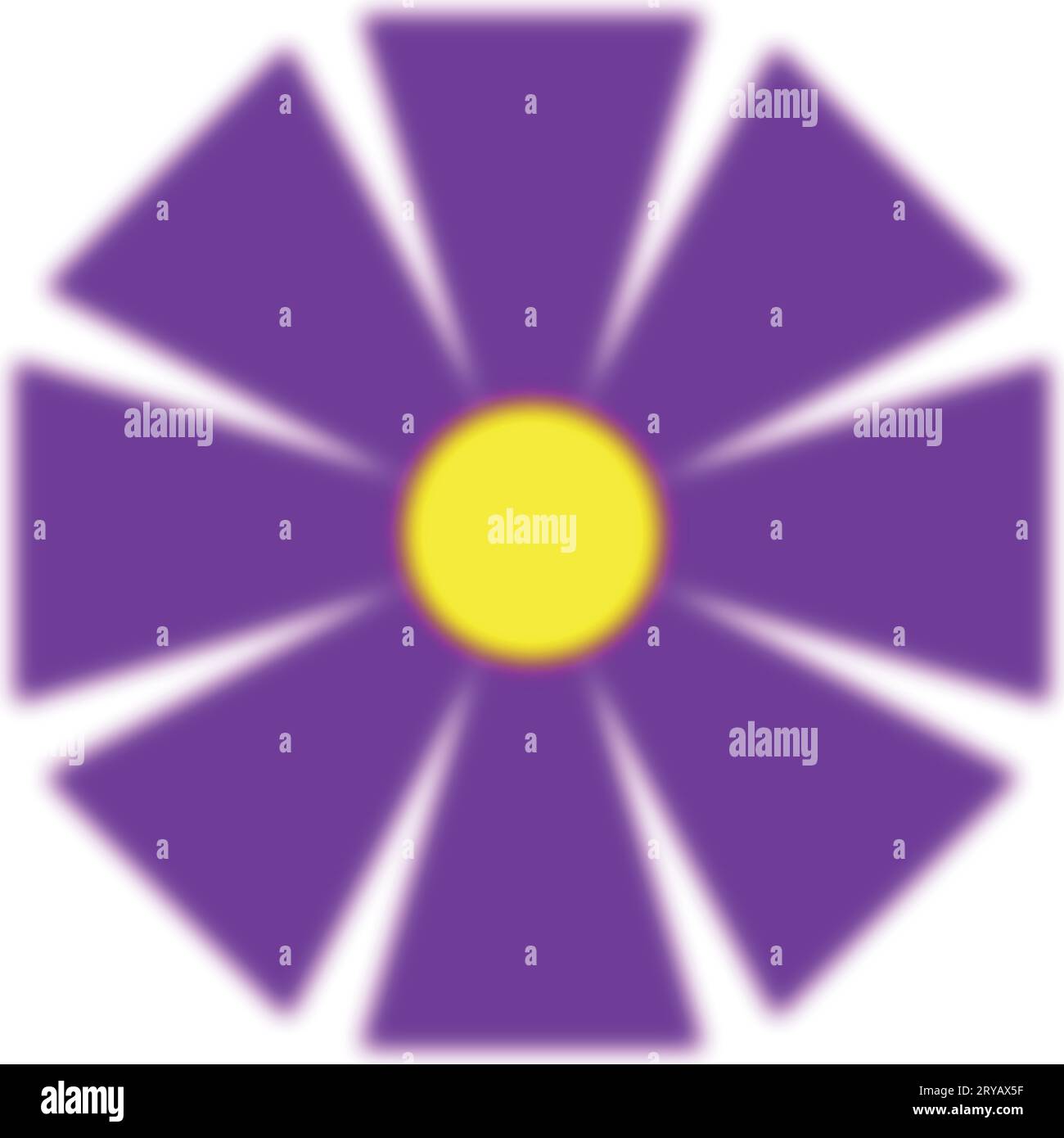 Y2K Blurred flower isolated illustration Stock Vector Image & Art - Alamy