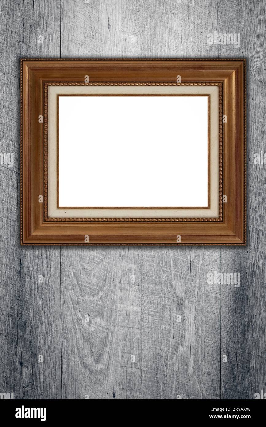 Old picture frame Stock Photo - Alamy