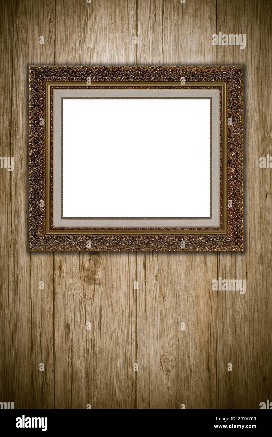 Old picture frame Stock Photo - Alamy