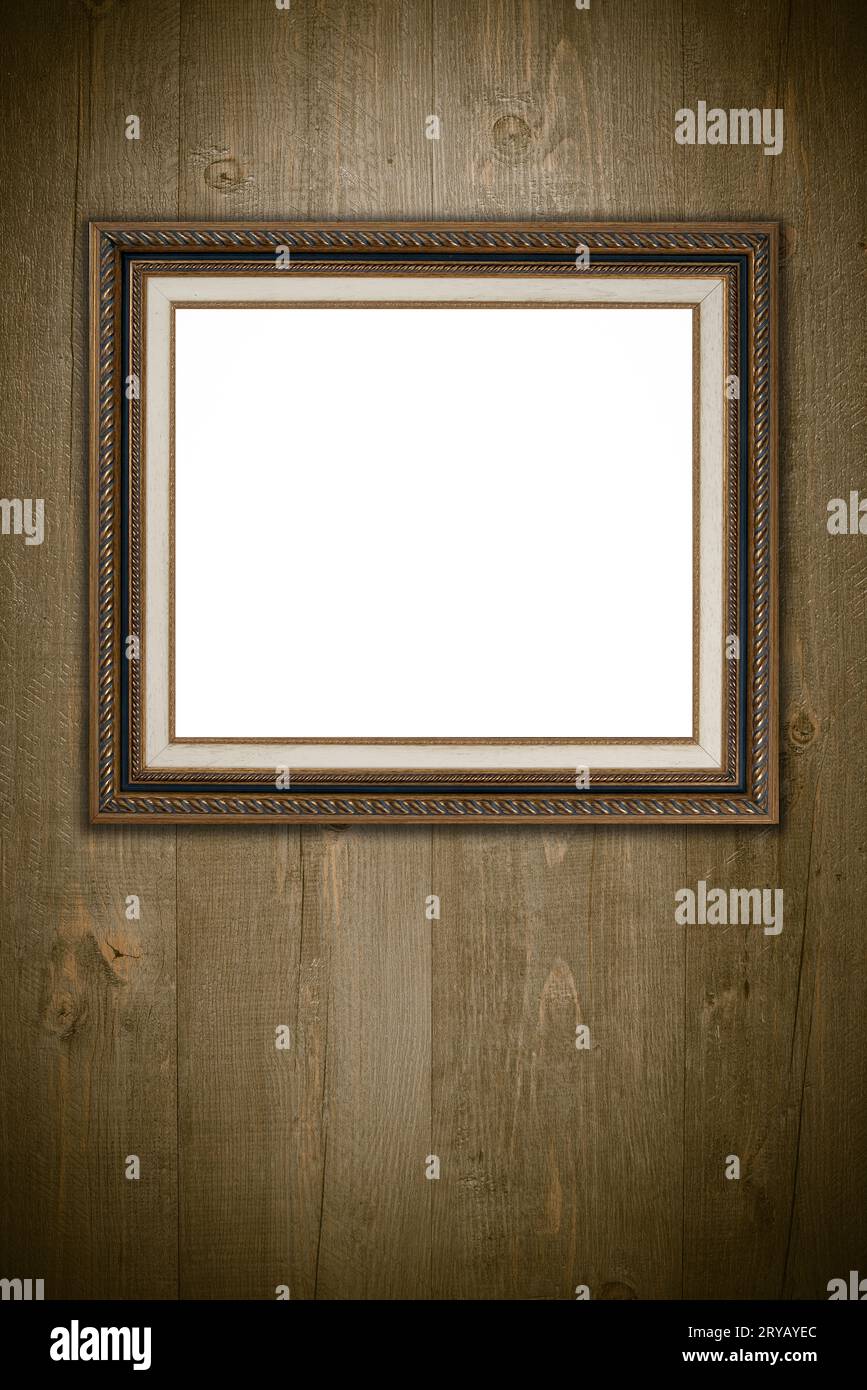 Old picture frame Stock Photo - Alamy