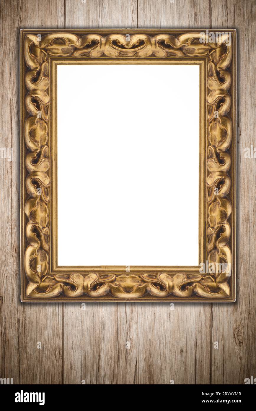 Old picture frame Stock Photo - Alamy