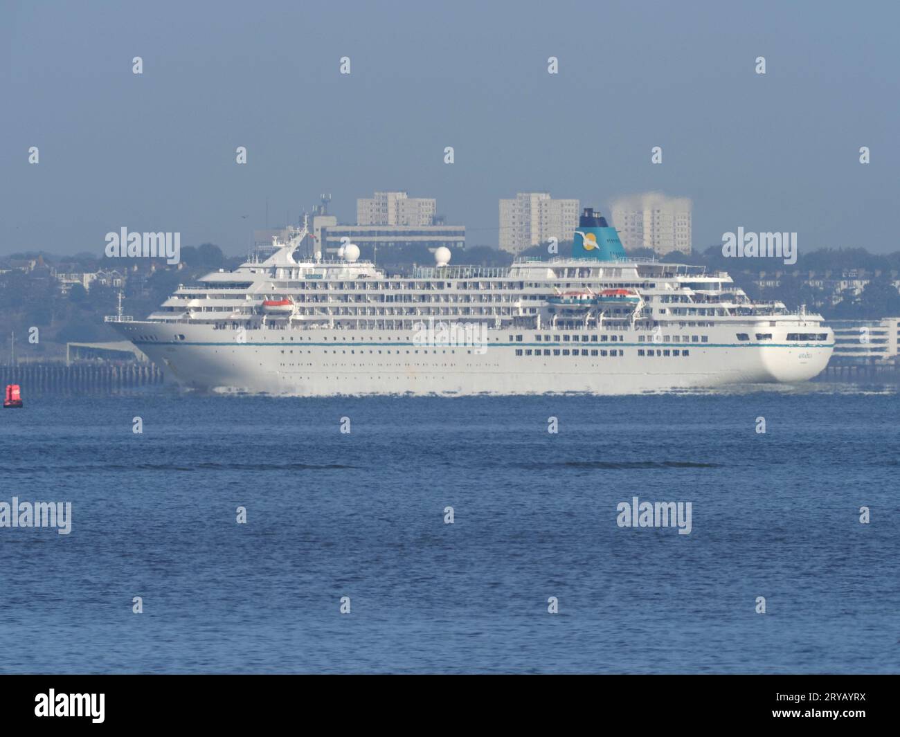 Sheerness, Kent, UK. 30th Sep, 2023. Cruise ship Amadea (chartered by ...