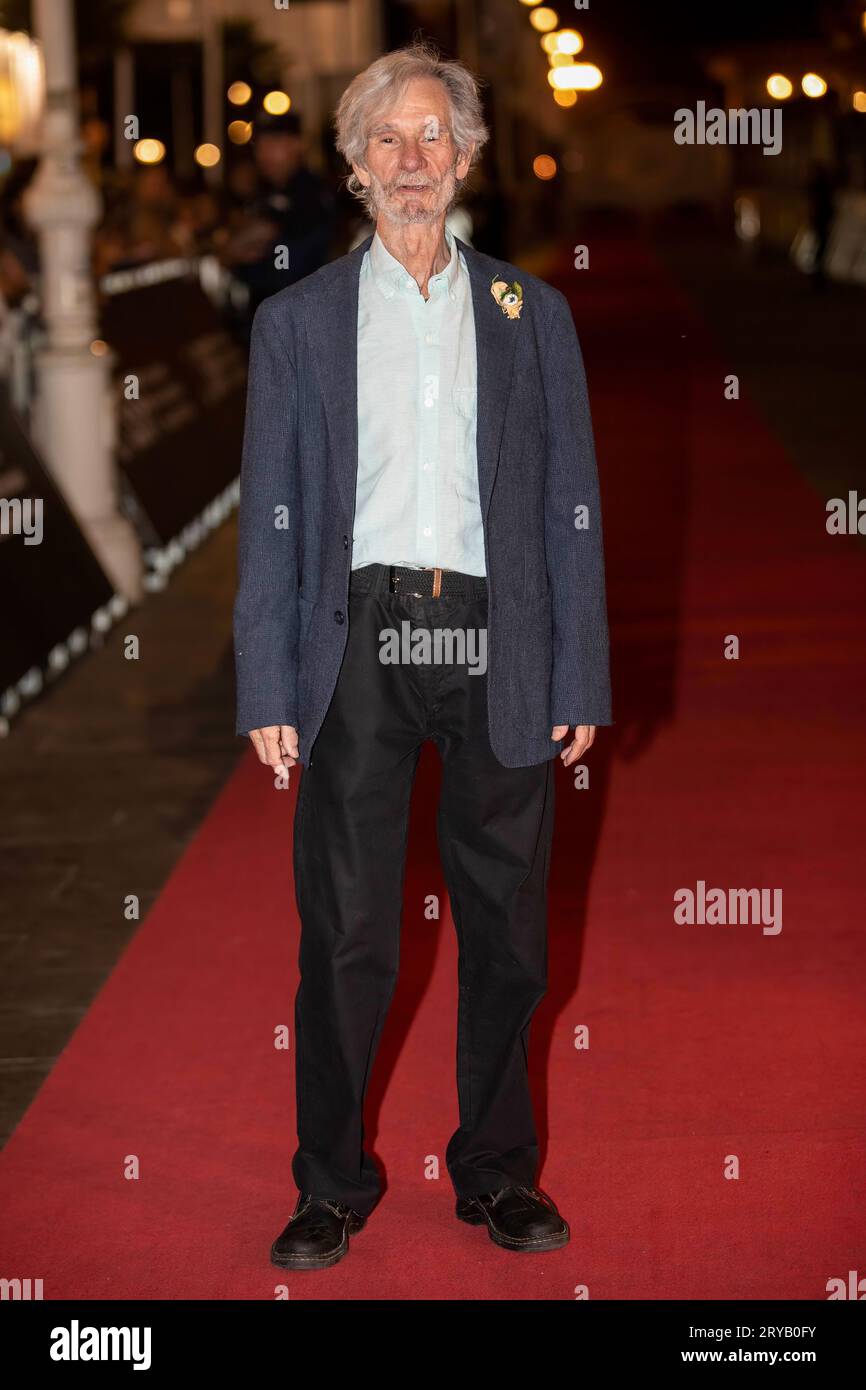 Mario Pardo attends Cerrar los ojos Red Carpet during 71st San ...