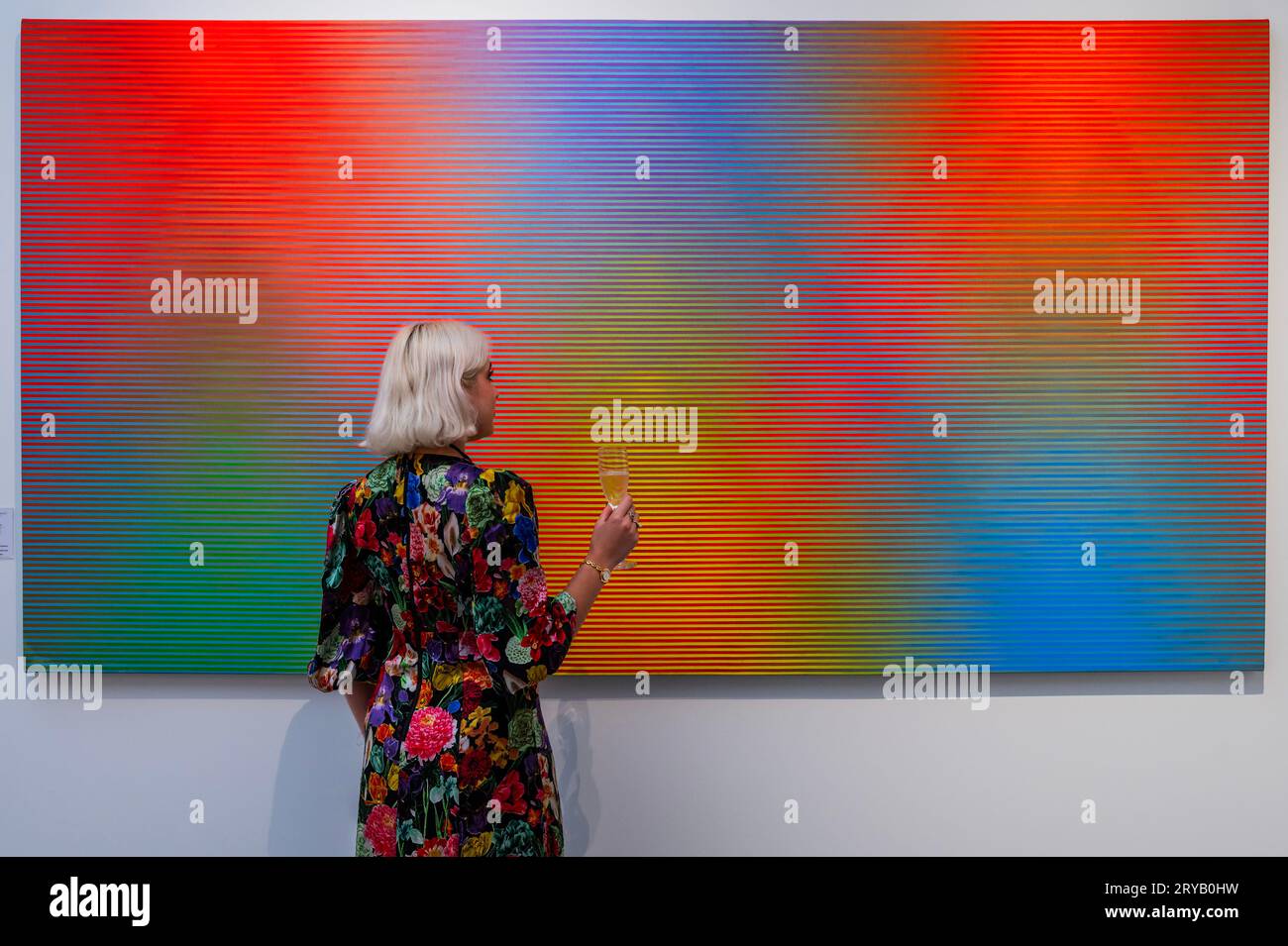 London, UK. 29th Sep, 2023. David Whitaker, Speed of Light No 3 in the ...