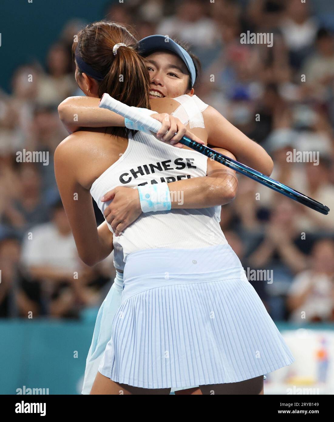 Hangzhou, China's Zhejiang Province. 30th Sep, 2023. Chan Hao-ching ...