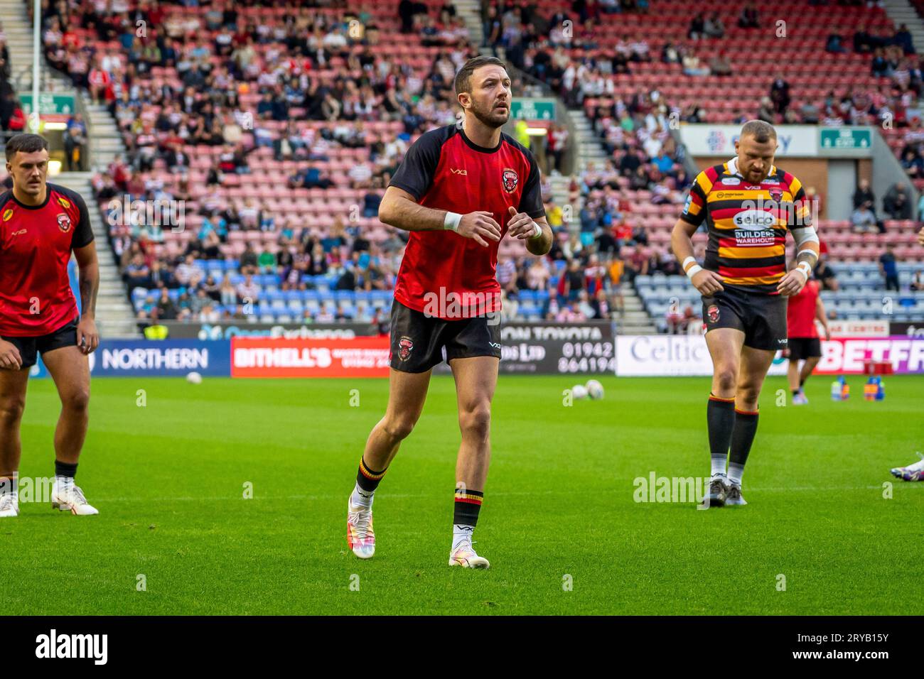 Salford Red Devils Vs Wigan Warriors 2023 - DW Stadium, Wigan. Betfred Super League Game. United ...