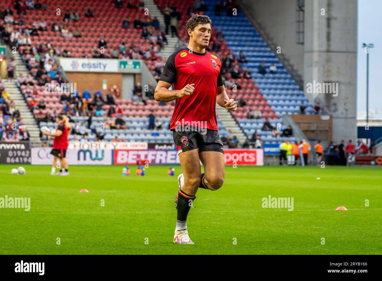 Salford Red Devils Vs Wigan Warriors 2023 - DW Stadium, Wigan. Betfred Super League Game. United ...