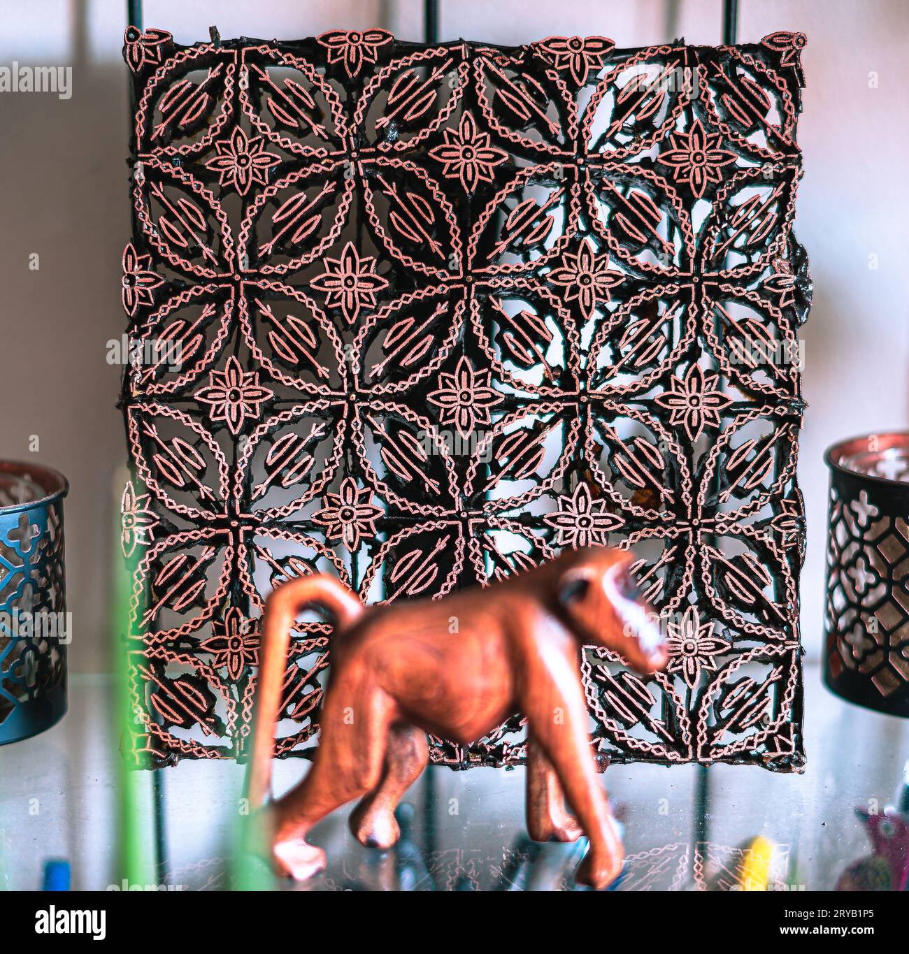 Indonesian Metal Batik Stamps Stock Photo - Alamy