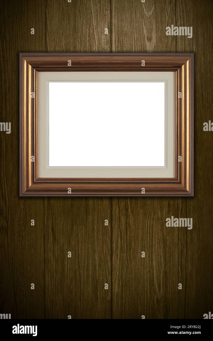 Old picture frame Stock Photo - Alamy