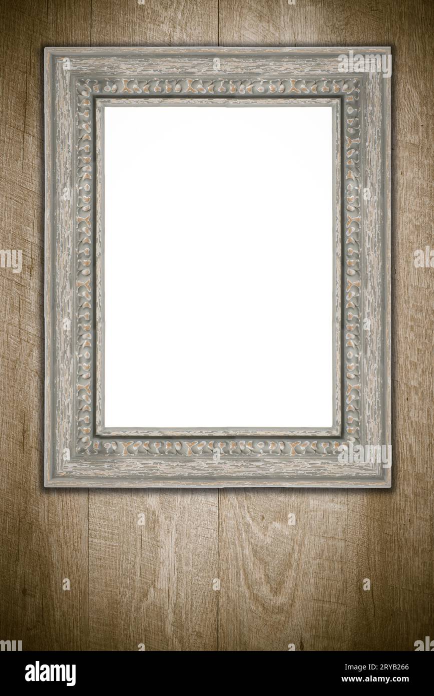 Old picture frame Stock Photo - Alamy