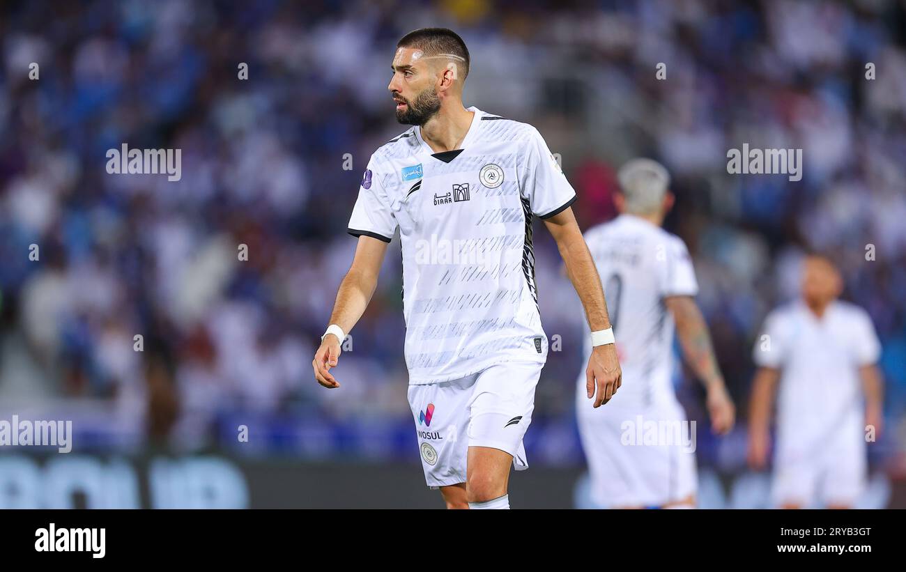 Yannick Carrasco of Al-Shabab FC in action during the Match Day 8 of ...
