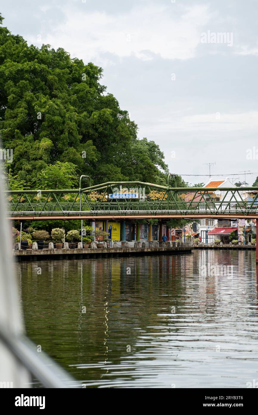 The Malacca River is a river in Malaysia which flows through the middle ...