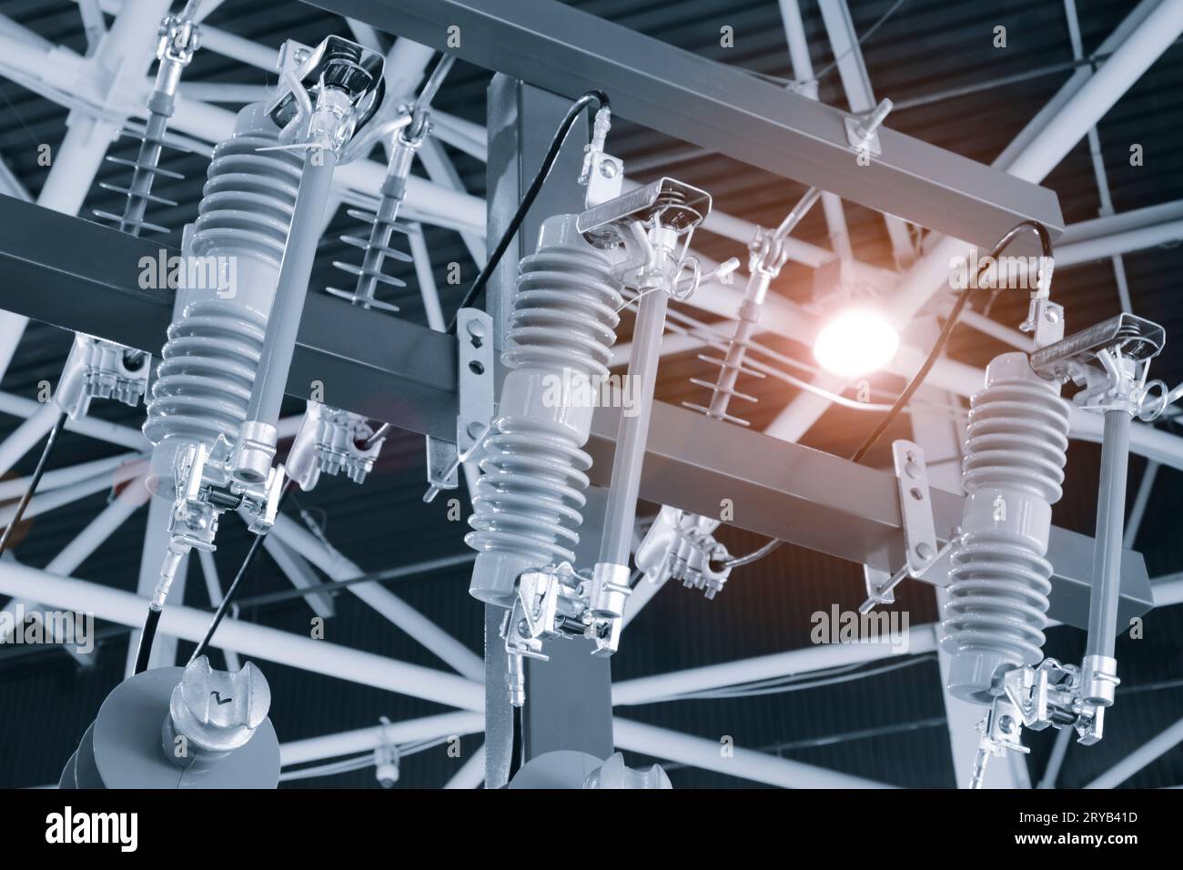 Cap and pin insulator hi-res stock photography and images - Alamy