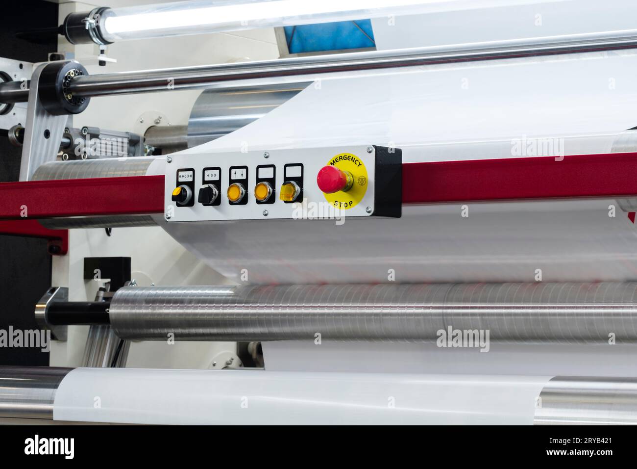 Automatic polyethylene plastic bag production machine with lighting ...