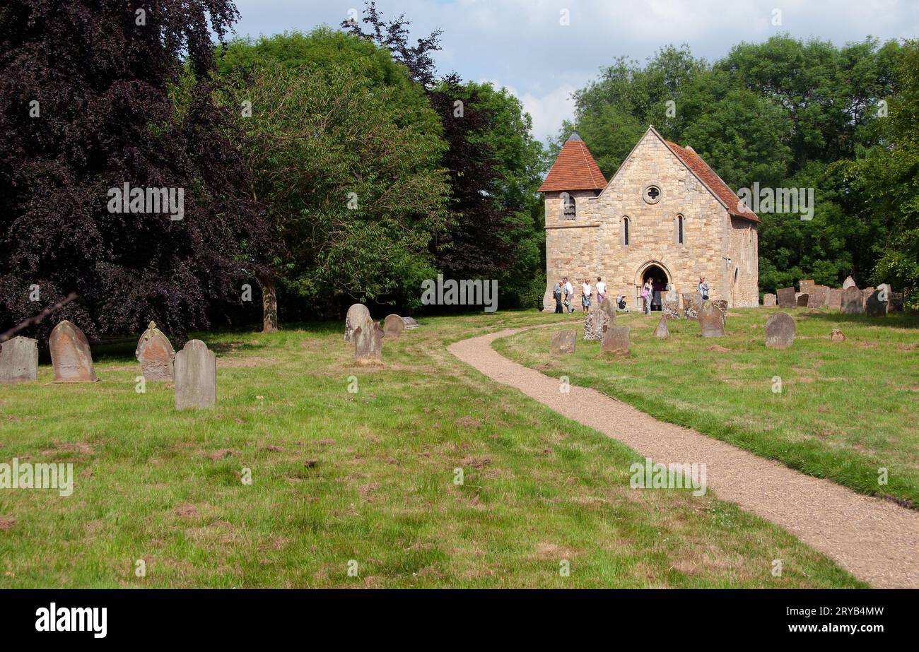 St Peter's Church Aubourn Stock Photo - Alamy