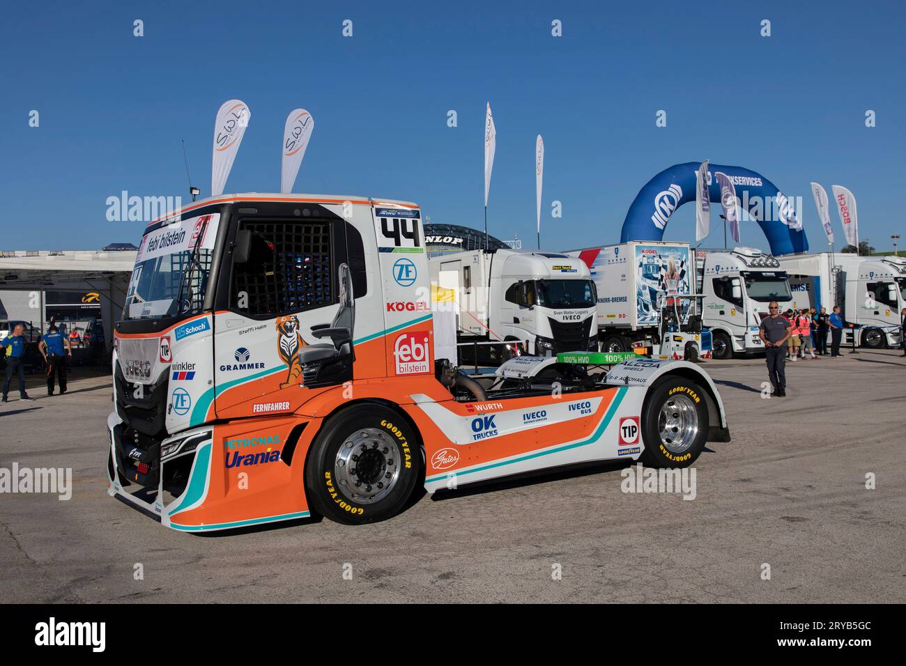 One of the participating trucks during the celebration of the XXXVI ...
