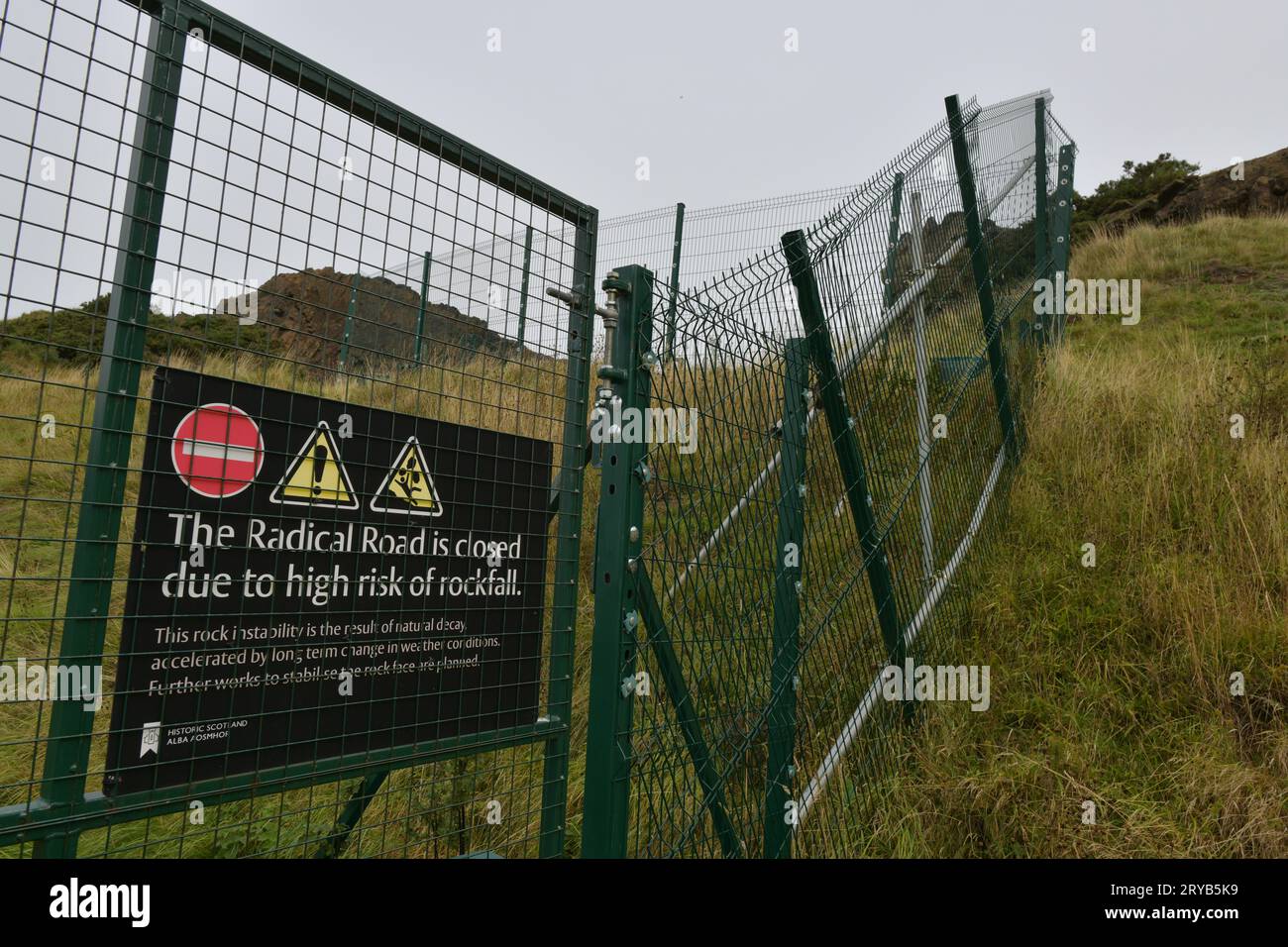 Edinburgh Scotland, UK 30 September 2023. Holyrood Park with the ...