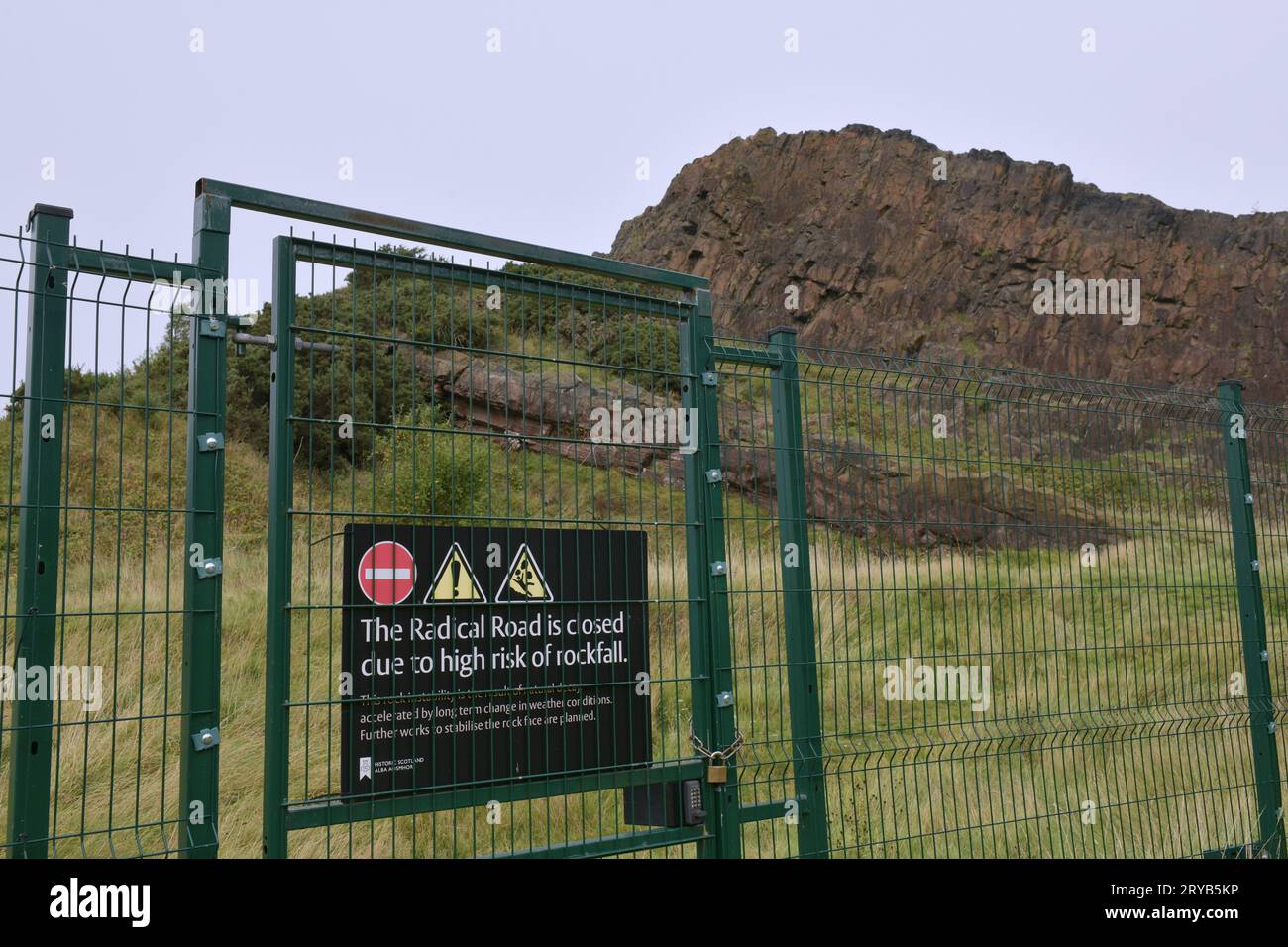 Edinburgh Scotland, UK 30 September 2023. Holyrood Park with the ...