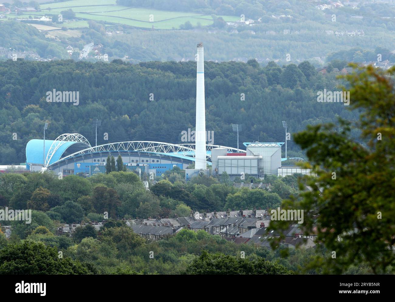 Huddersfield town stadium view hi-res stock photography and images - Alamy