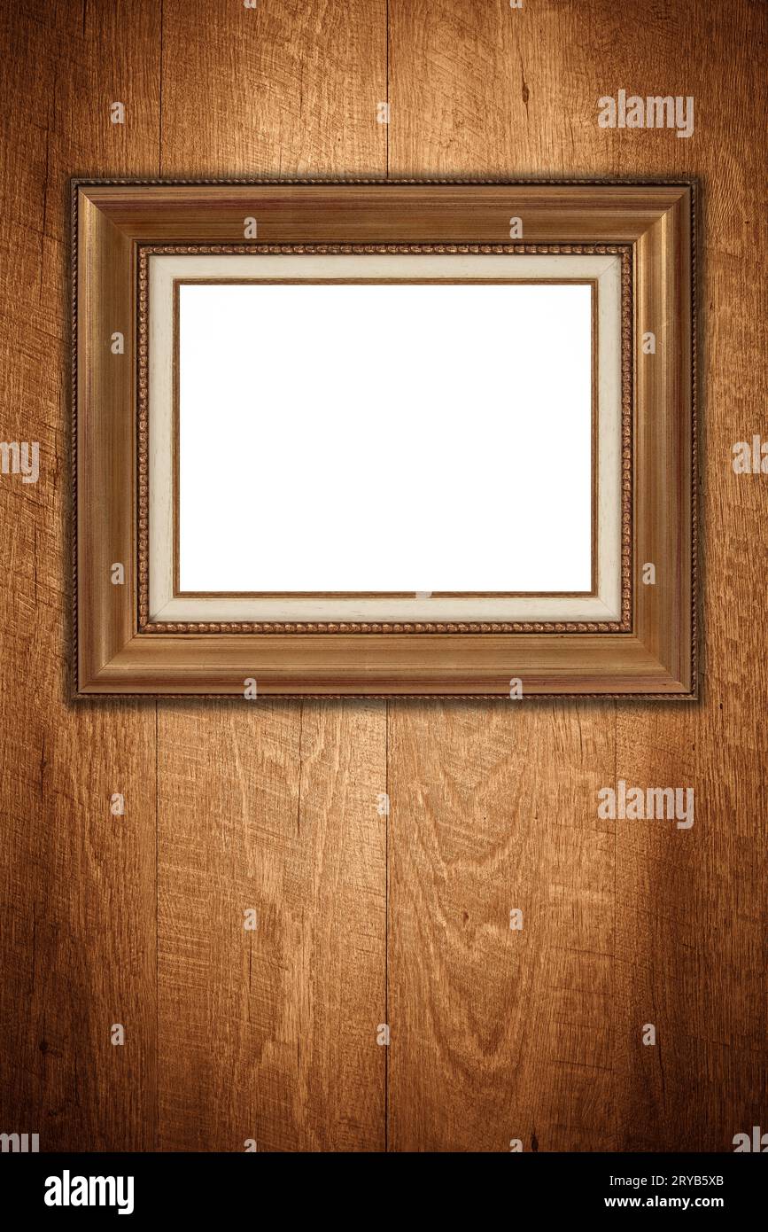 Old picture frame Stock Photo - Alamy