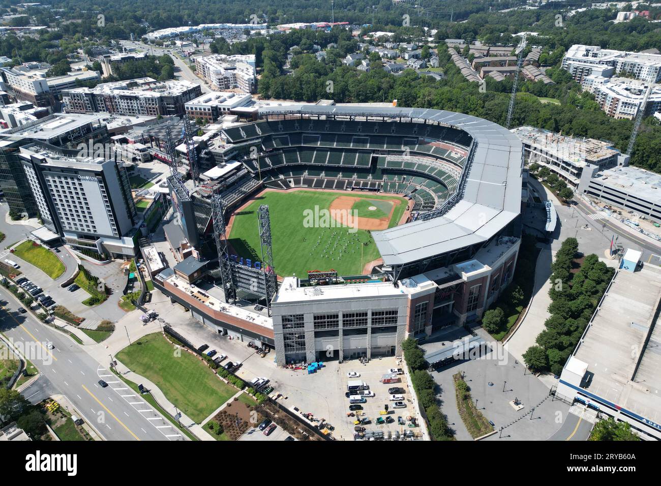 Truist park stadium hi-res stock photography and images - Alamy