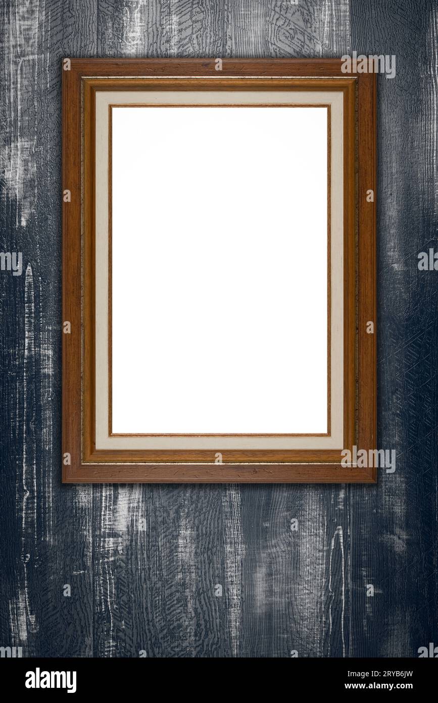 Old picture frame Stock Photo - Alamy