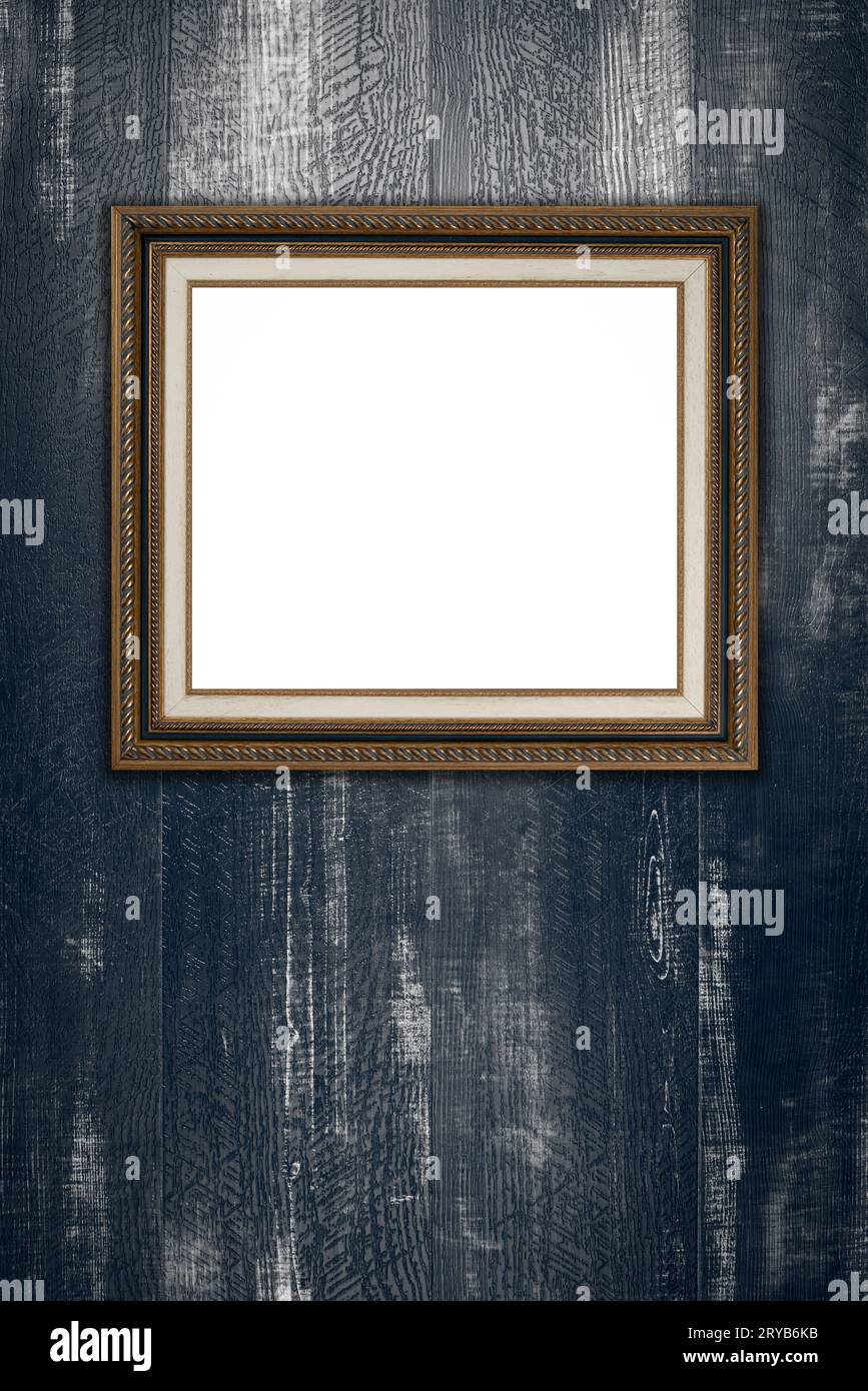 Old picture frame Stock Photo - Alamy