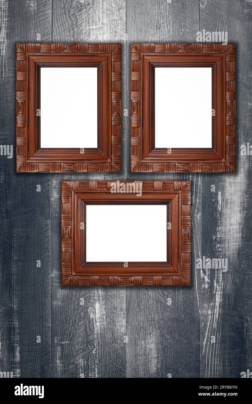 Old picture frame Stock Photo - Alamy