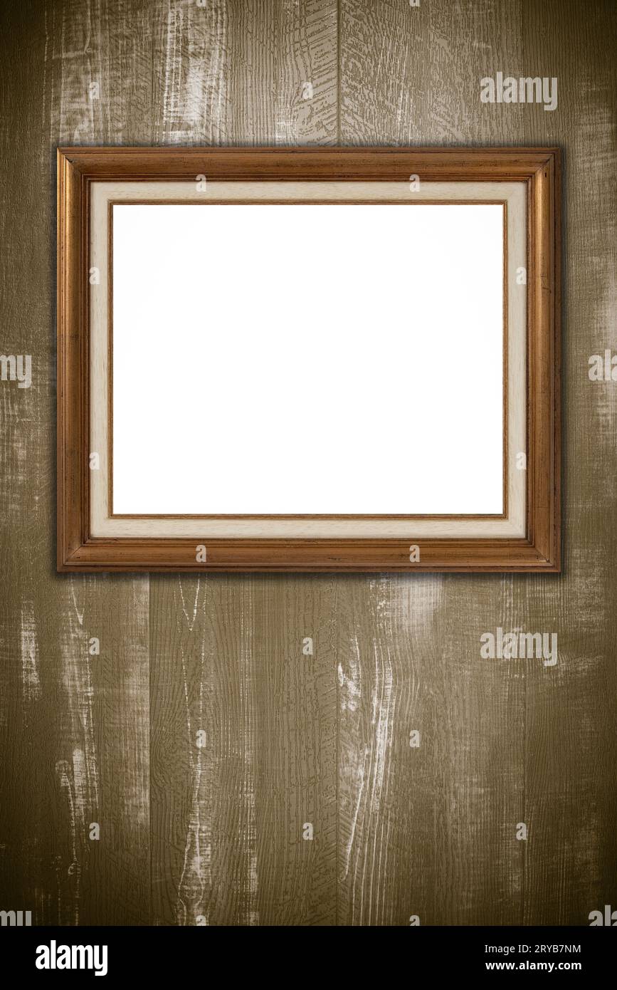 Old picture frame Stock Photo - Alamy