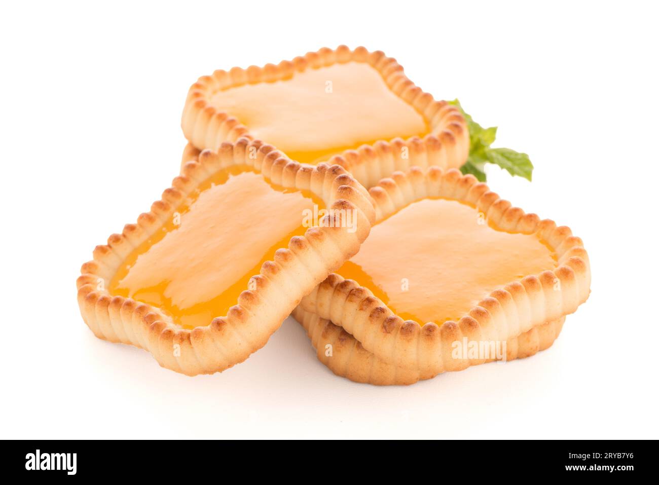 Lime jam tartlets Stock Photo - Alamy
