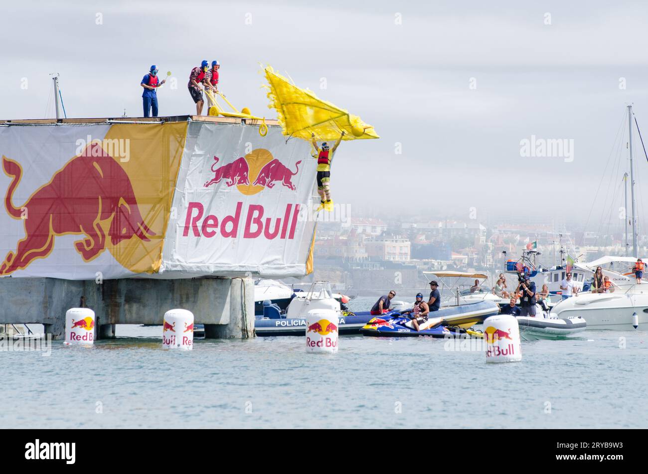 Sesame Street Boys team at the Red Bull Flugtag Stock Photo - Alamy