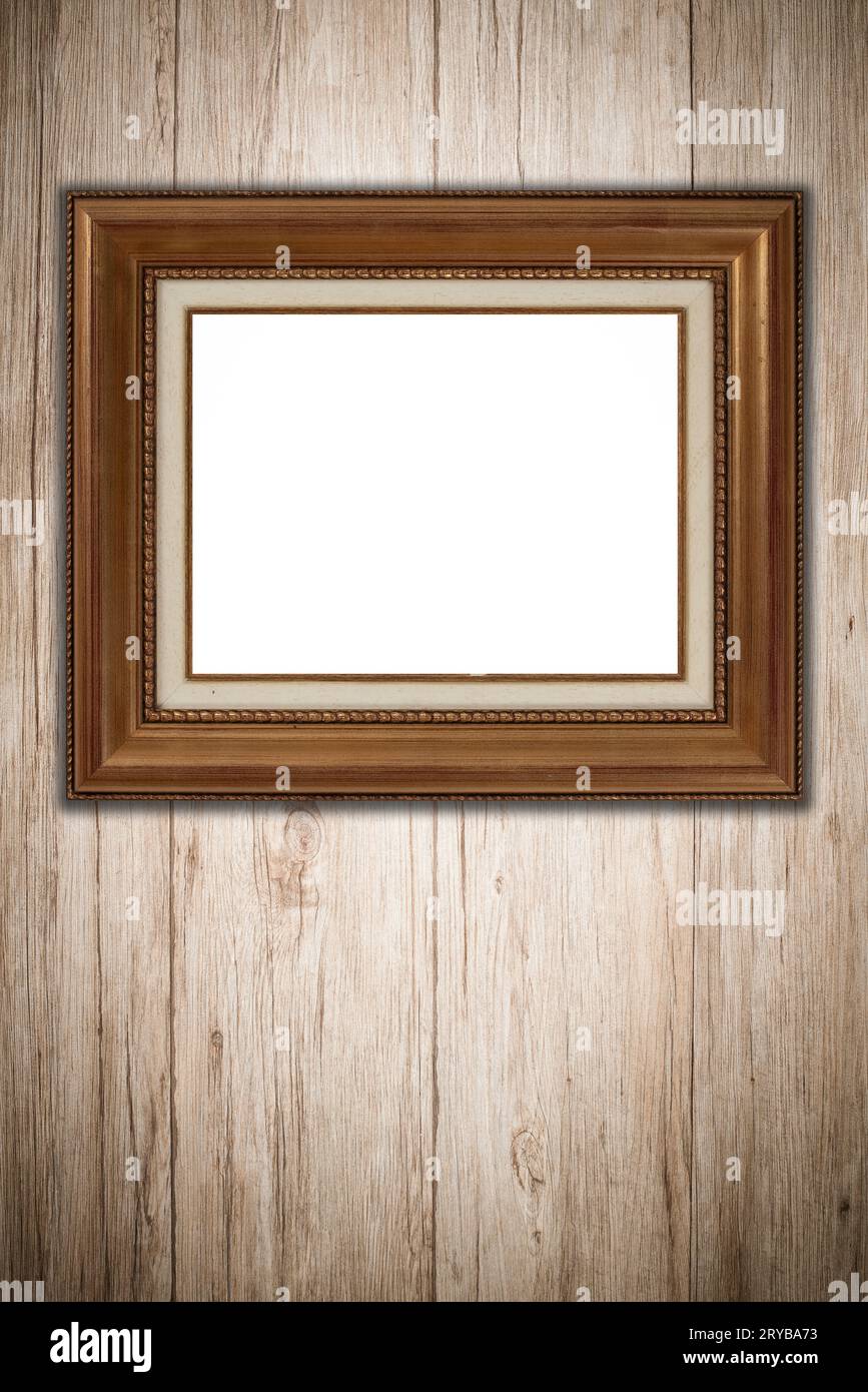 Old picture frame Stock Photo - Alamy