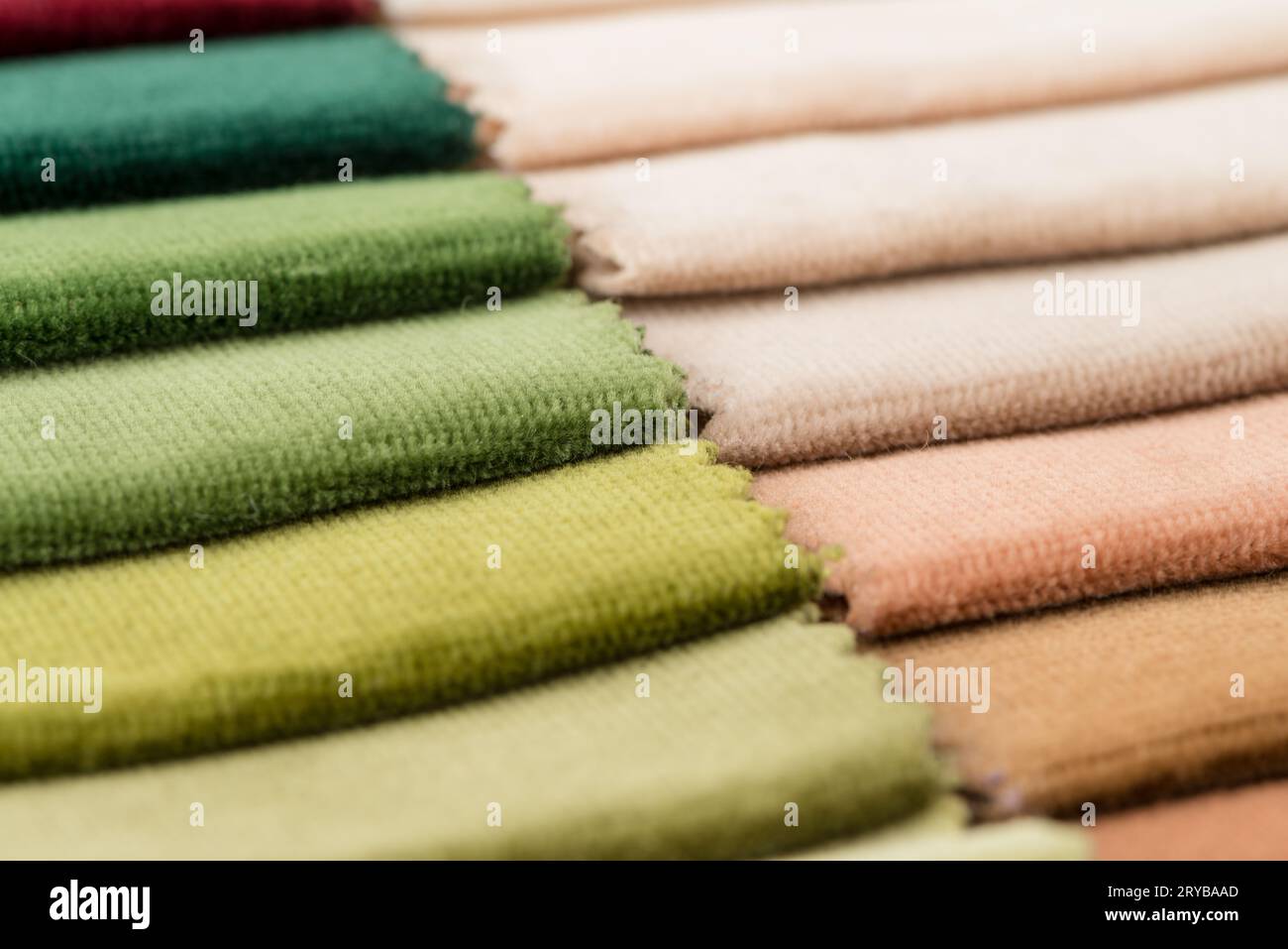 Multi color fabric texture samples Stock Photo - Alamy