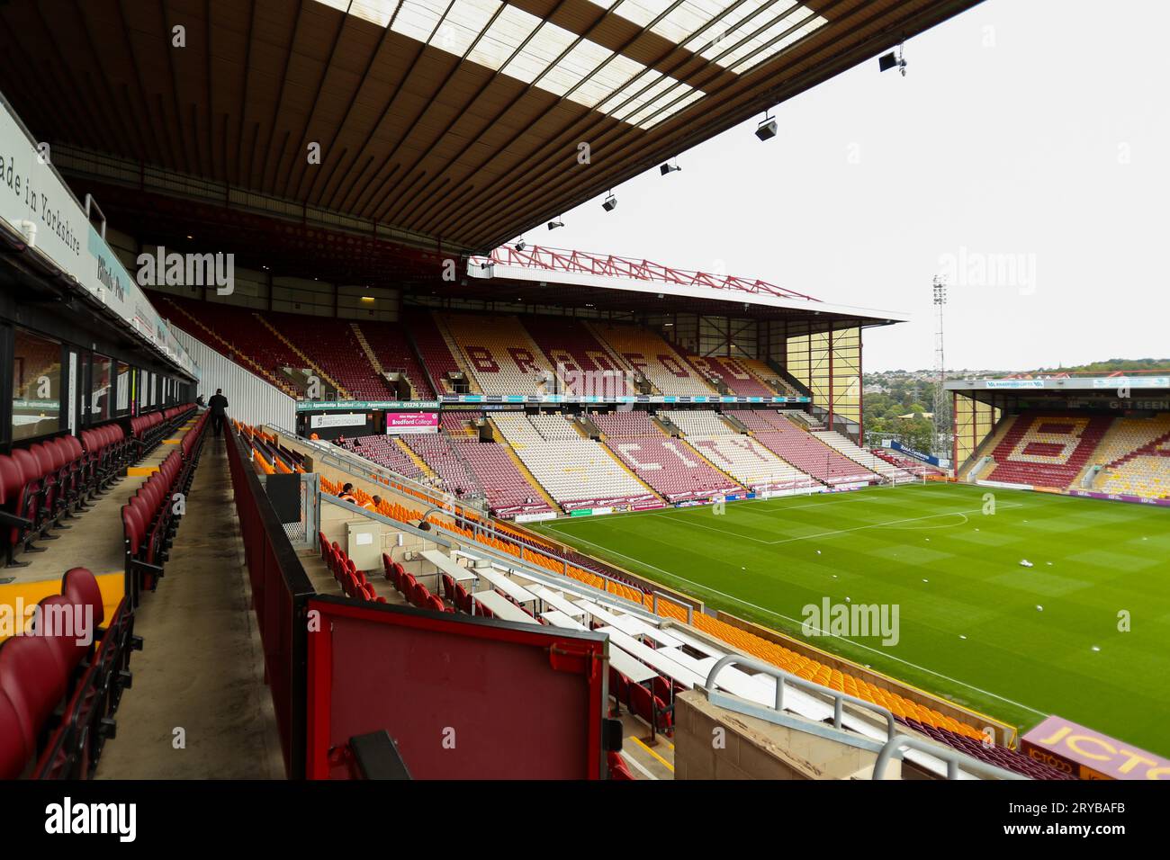 The University of Bradford Stadium, Bradford, England - 30th September ...