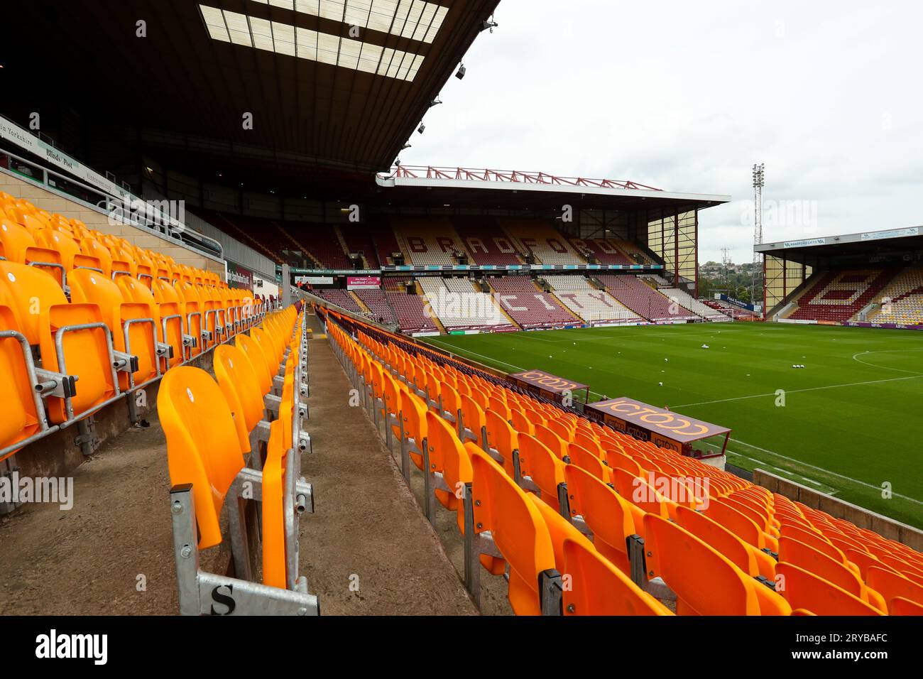 The University of Bradford Stadium, Bradford, England - 30th September ...