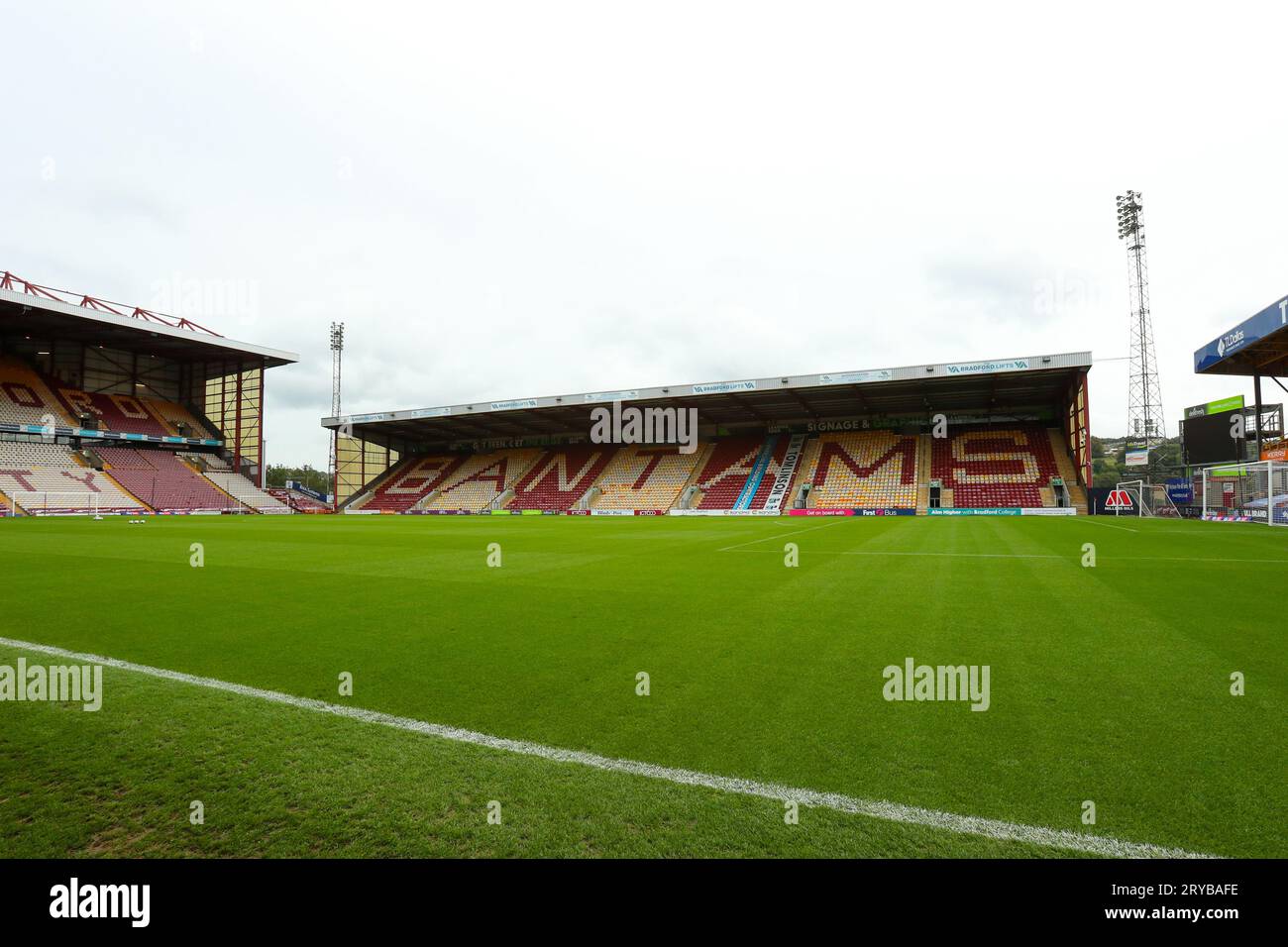 The University of Bradford Stadium, Bradford, England - 30th September ...