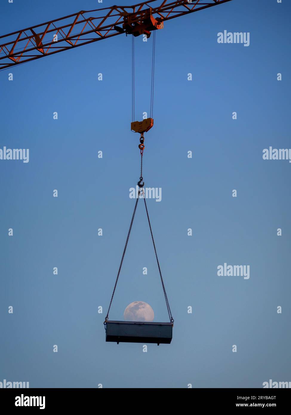 Moon construction hi-res stock photography and images - Alamy