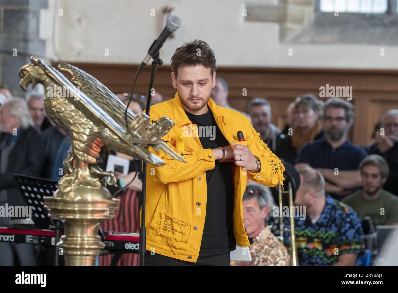 Lessines, Belgium. 30th Sep, 2023. SC Younes pictured during the ...