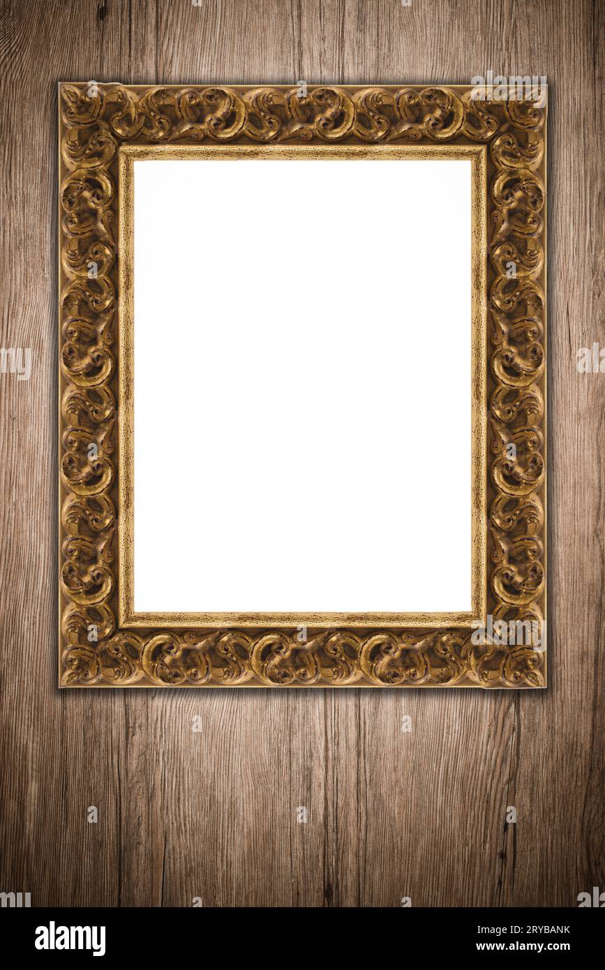 Old picture frame Stock Photo - Alamy