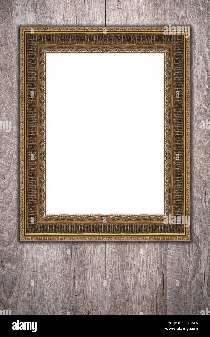 Old picture frame Stock Photo - Alamy