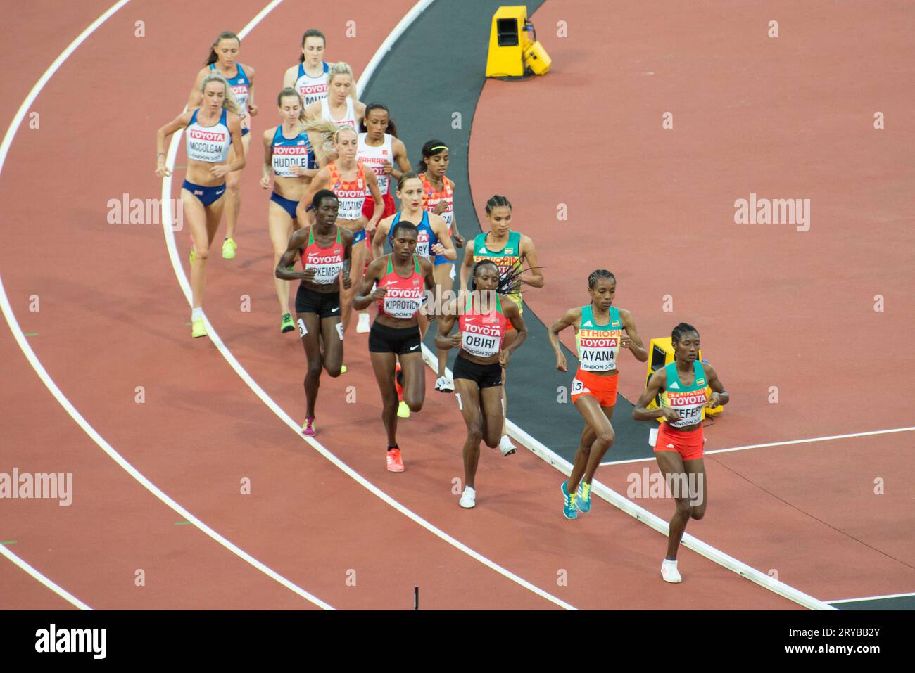 Womens 5000 metres final hi-res stock photography and images - Alamy
