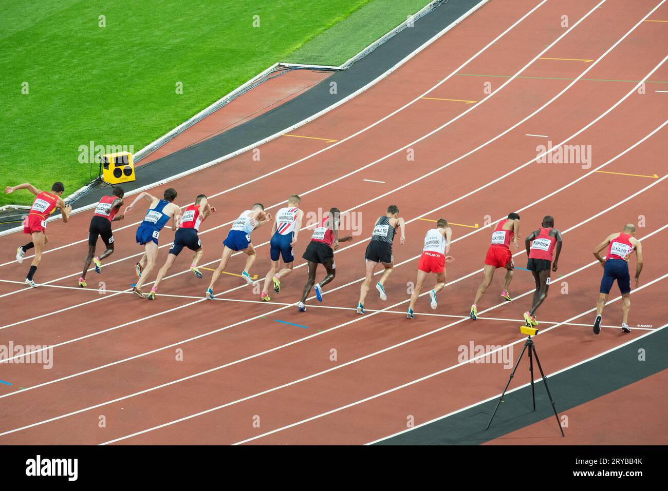 Men's 1500 Metres final at the London 2017 World Athletics Championship ...