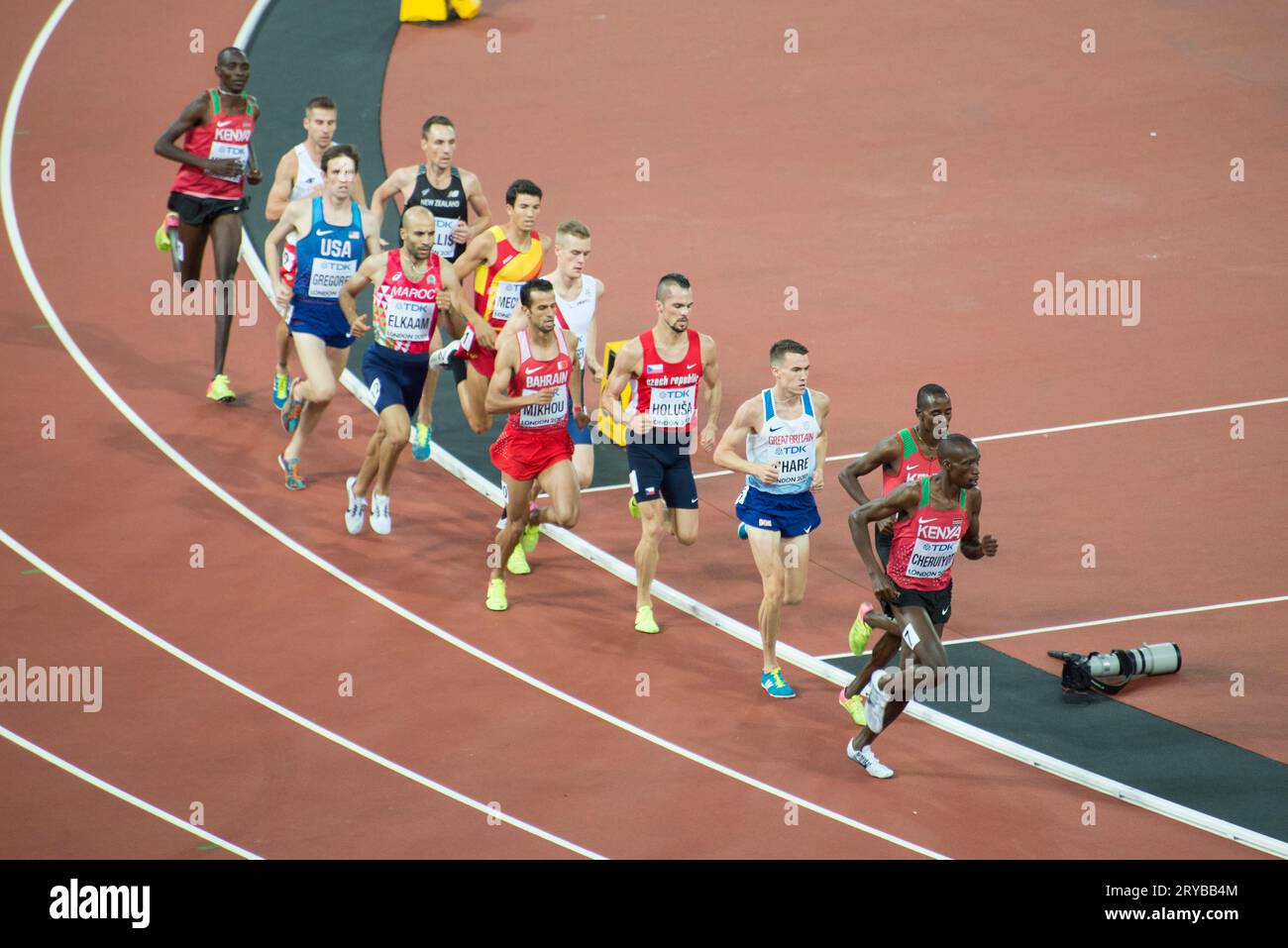 Men's 1500 Metres final at the London 2017 World Athletics Championship ...