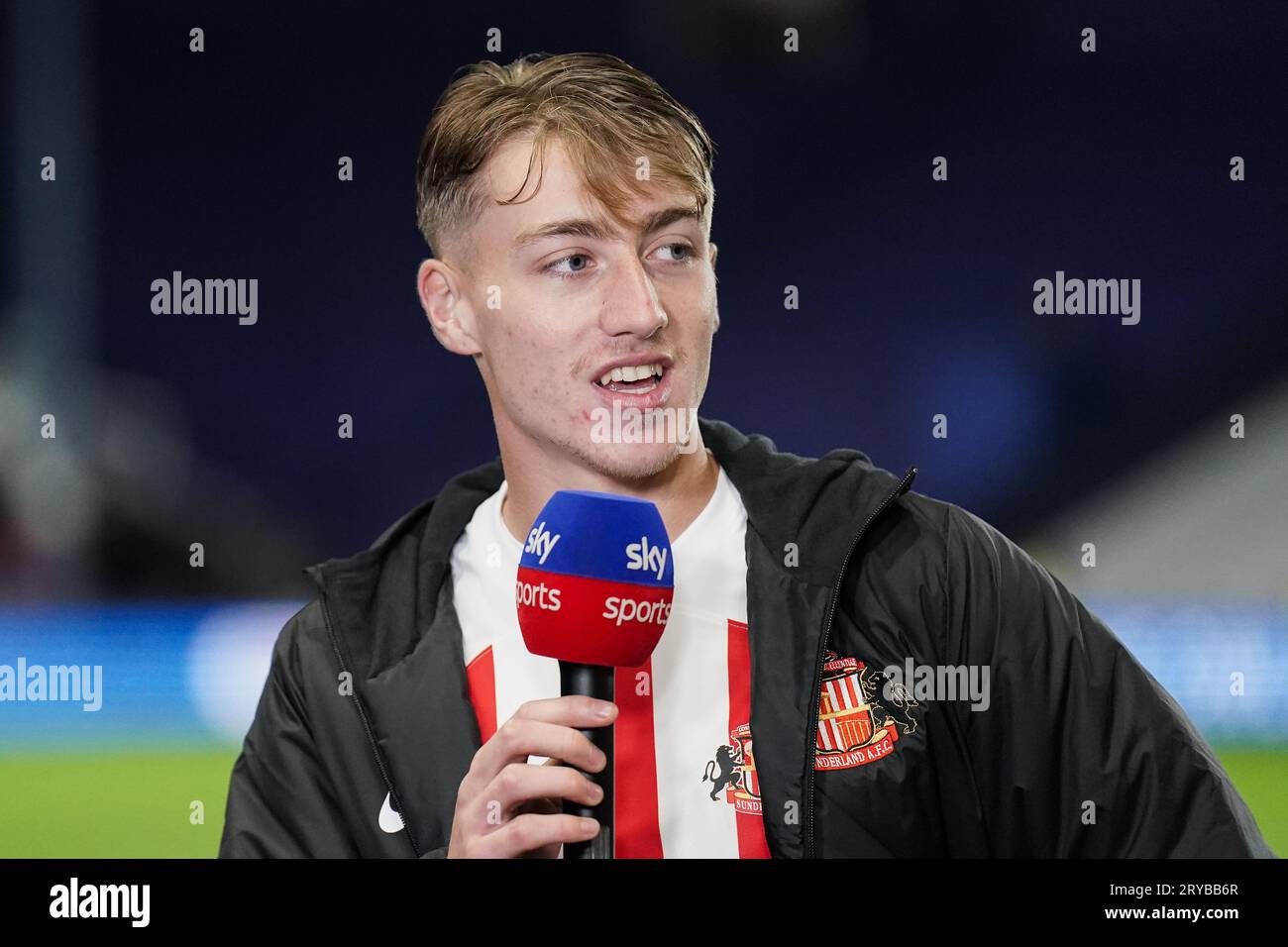 Sheffield, UK. 29th Sep, 2023. Sunderland midfielder Jack Clarke (20 ...