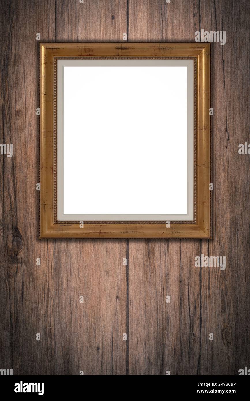 Old picture frame Stock Photo - Alamy