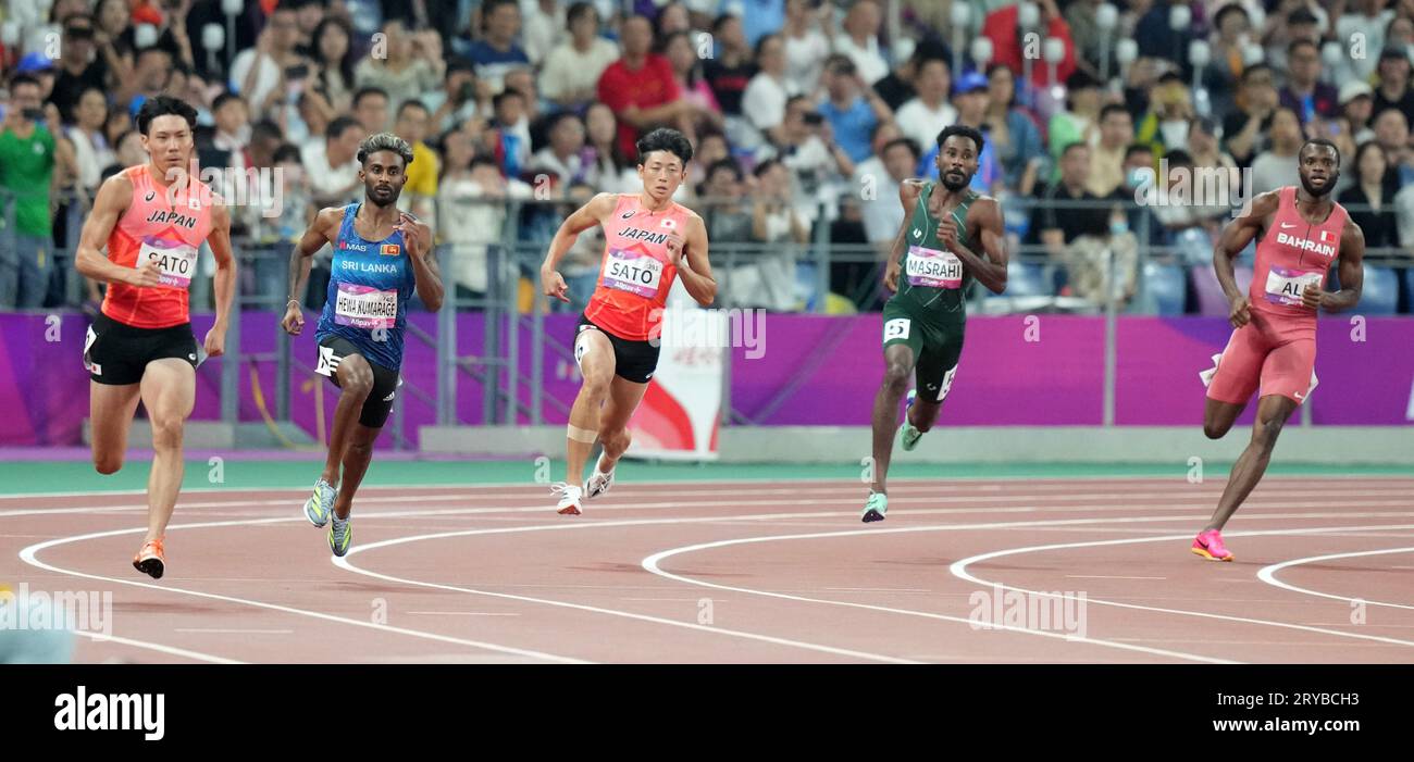 Hangzhou, China's Zhejiang Province. 30th Sep, 2023. Yousef Ahmed M ...