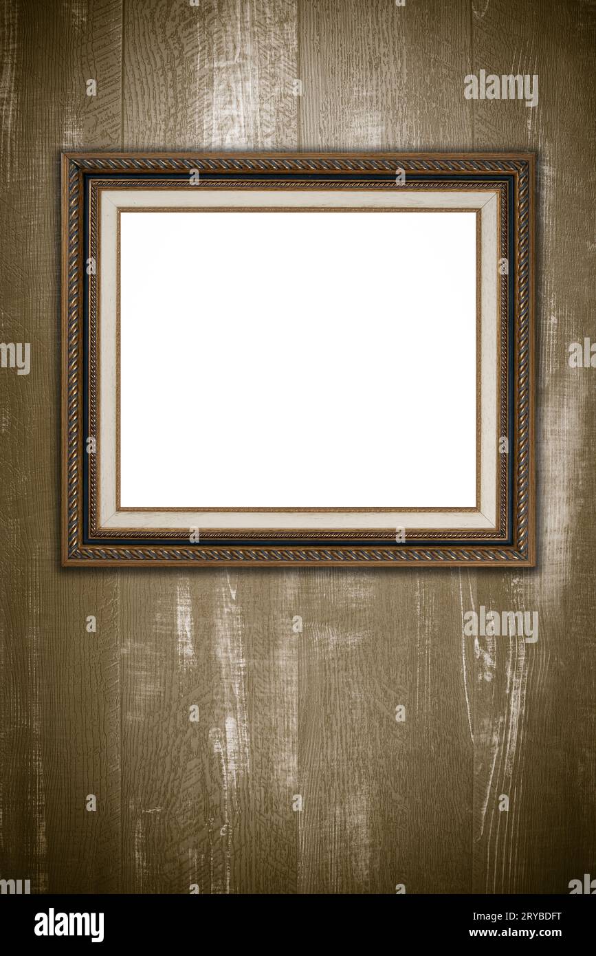 Old picture frame Stock Photo - Alamy