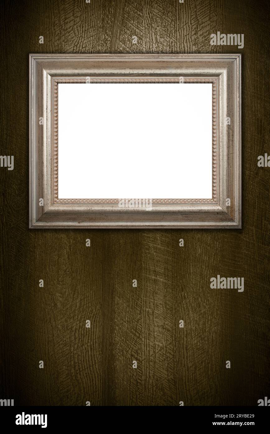 Old picture frame Stock Photo - Alamy